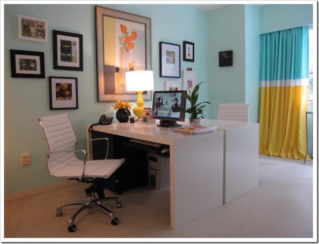 Inspiration and my Tiffany Blue Office